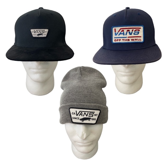 Vans | Accessories | Vans Hats And Toboggan Bundle | Poshmark